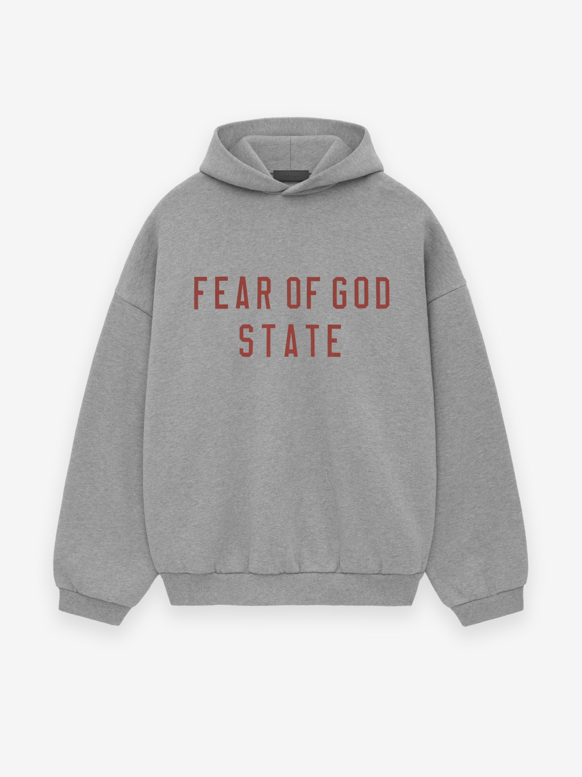 Fleece Hoodie - Dark Heather | ESSENTIALS | Fear of God