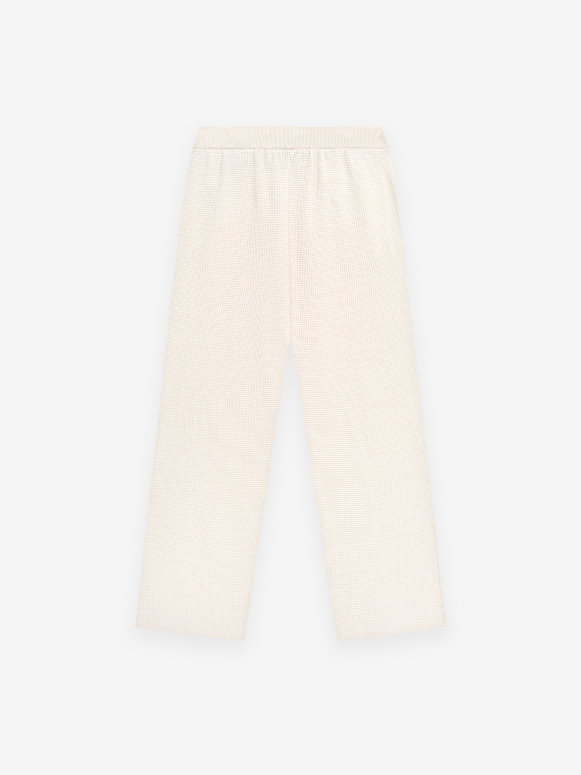 Womens Waffle Relaxed Pant - Shell | Fear of God ESSENTIALS | Fear of God