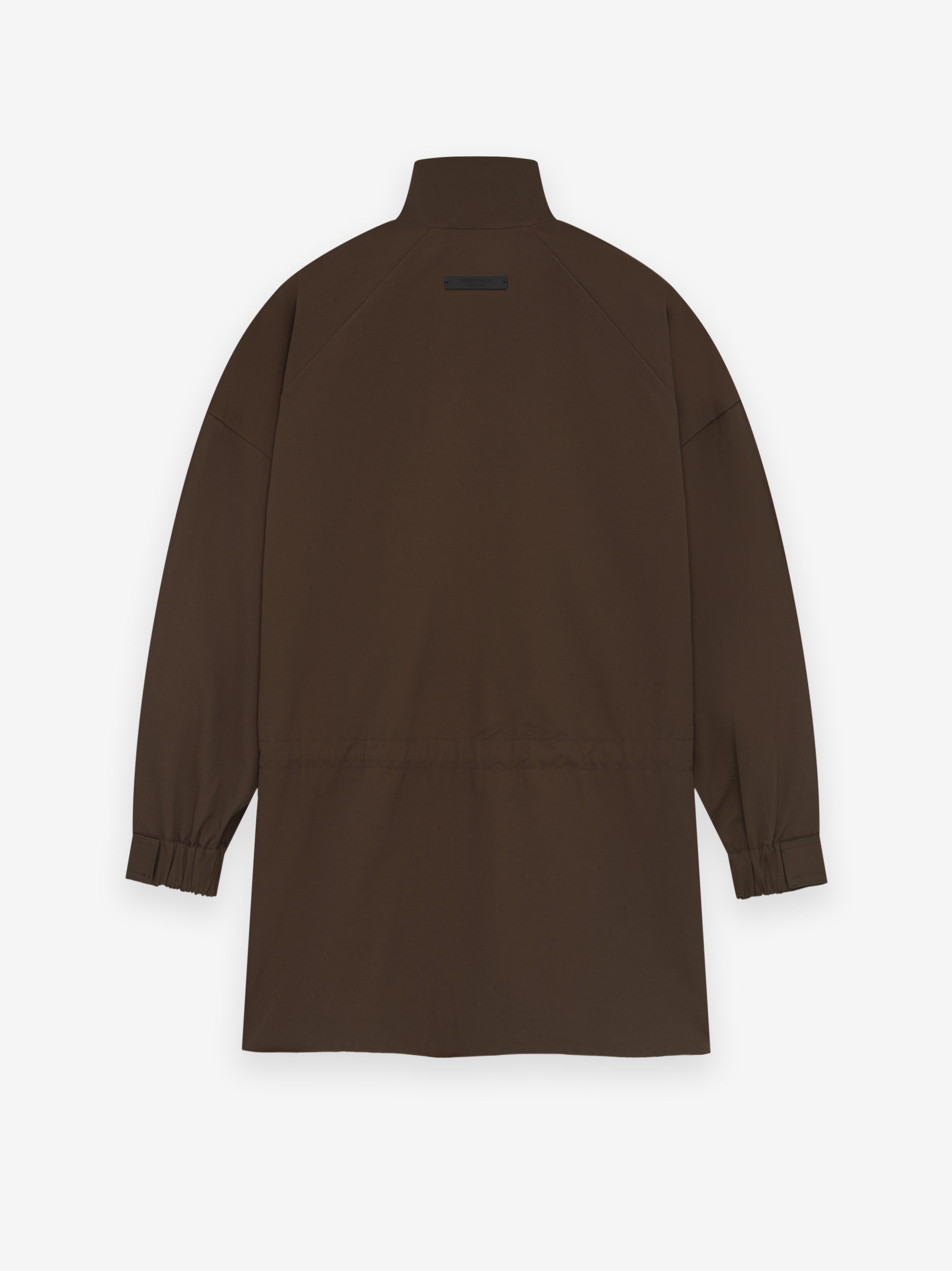 Military Nylon Mockneck Anorak in Brown | Fear of God ESSENTIALS | Fear ...