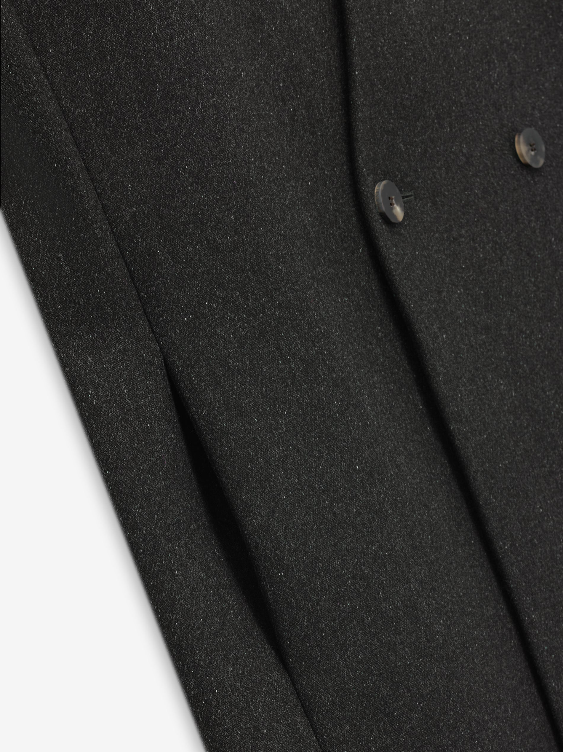 Military Wool Long Relaxed Lapelless Blazer | Fear of God