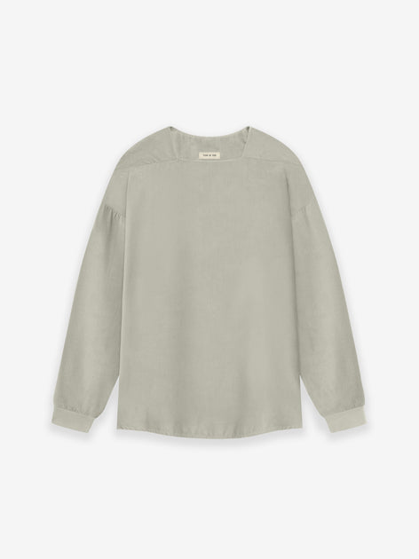 Corduroy Straight Neck LS Top | Fear of God
