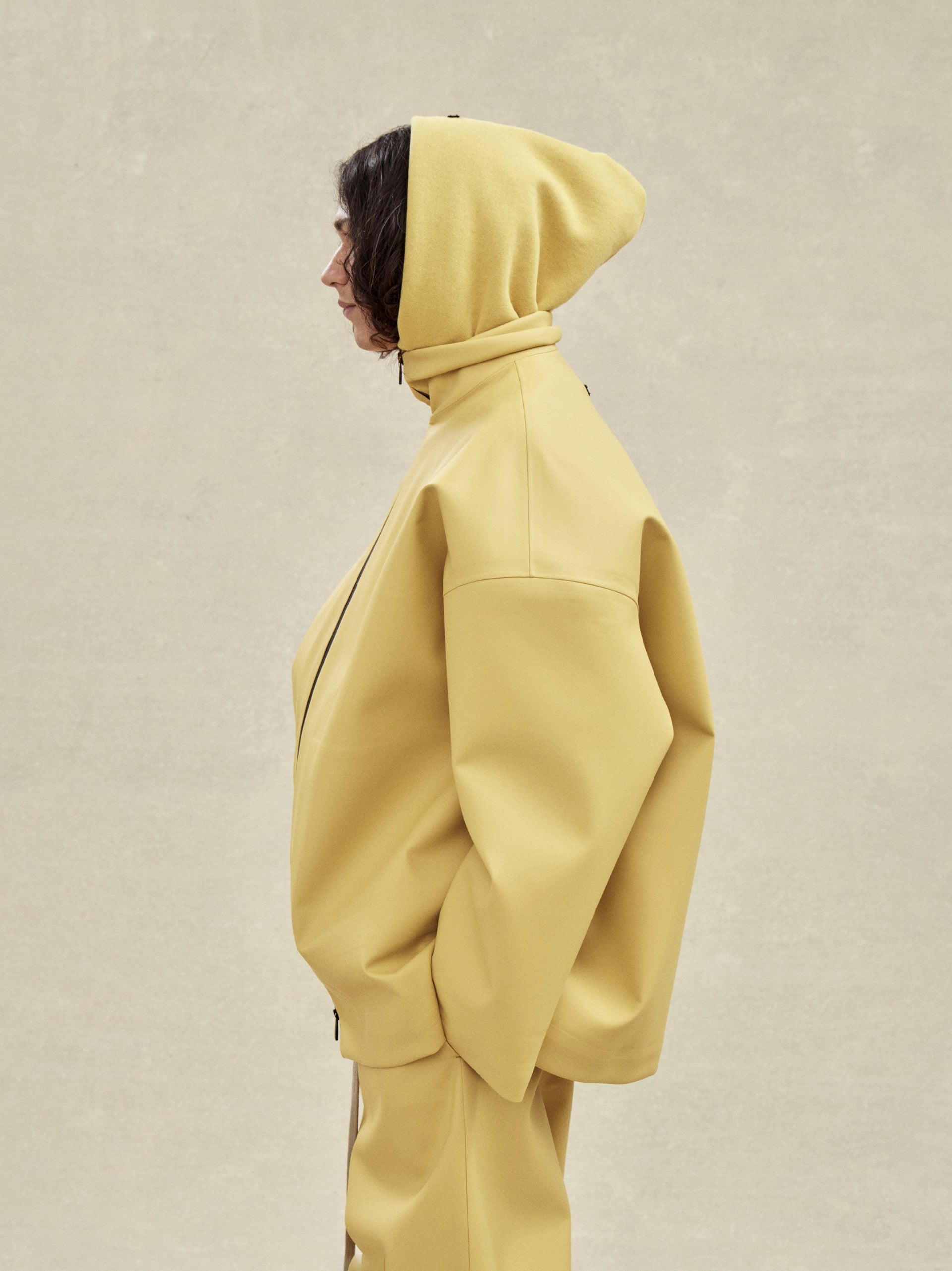 Rubberized High Neck Jacket | Fear of God