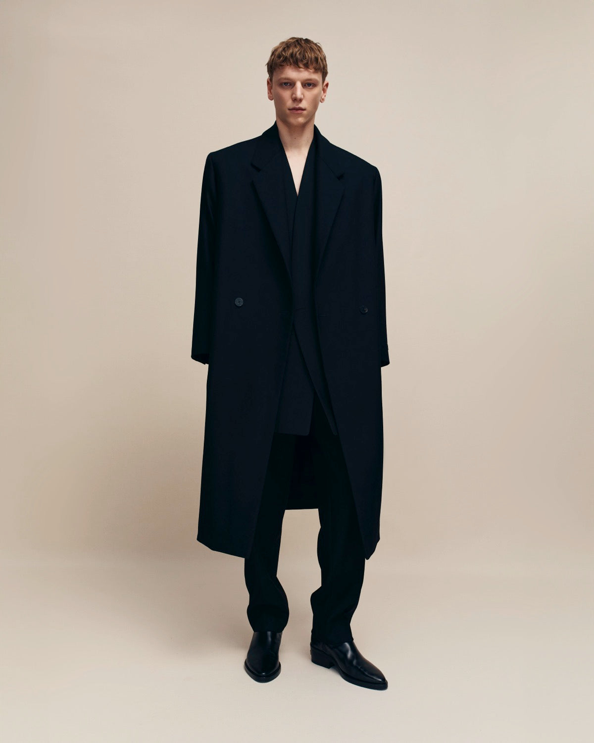 Wool Gabardine Double Breasted Overcoat | Fear of God